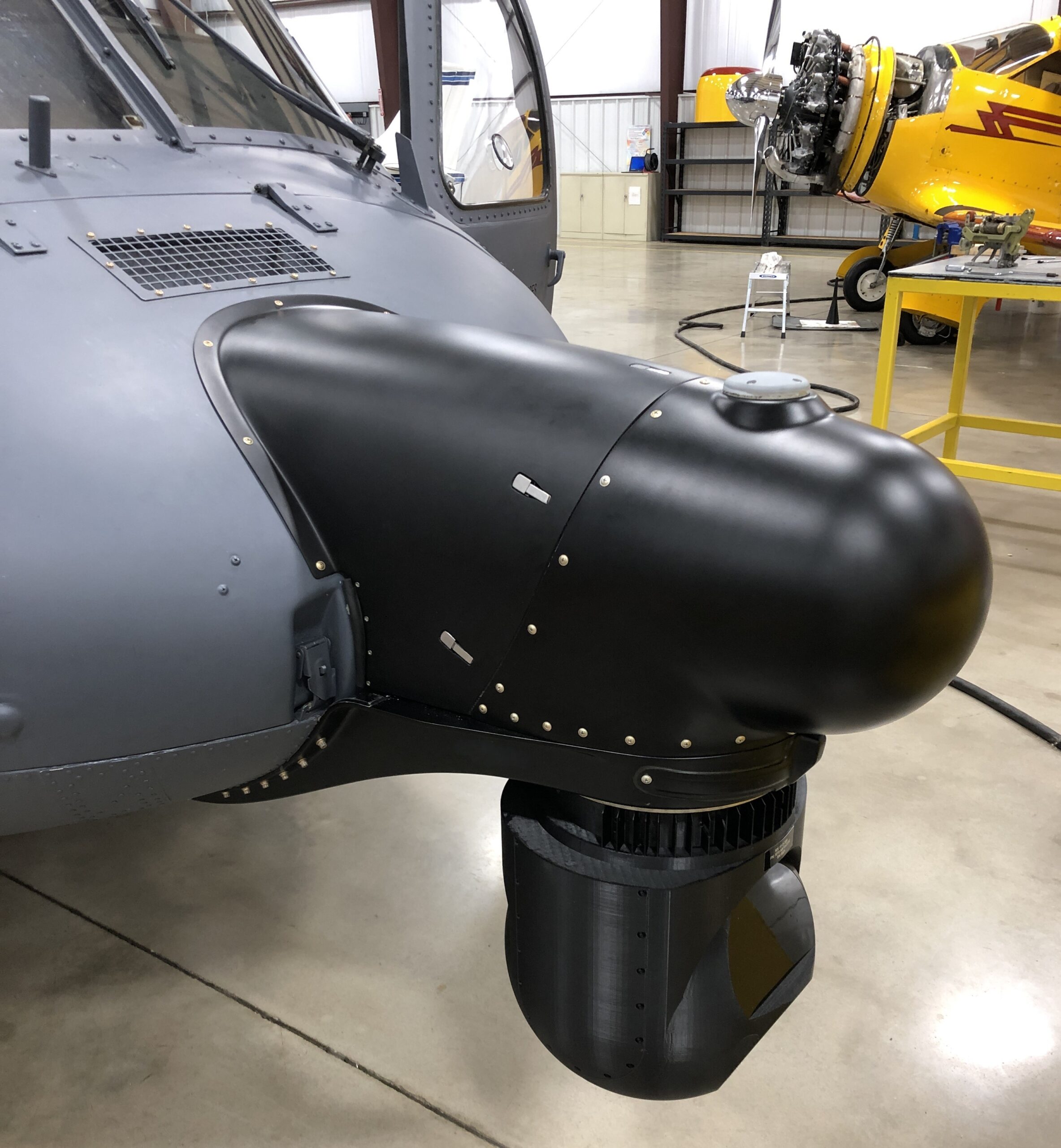 New UH-60 Nose Mount is Coming Together - Mace Aviation